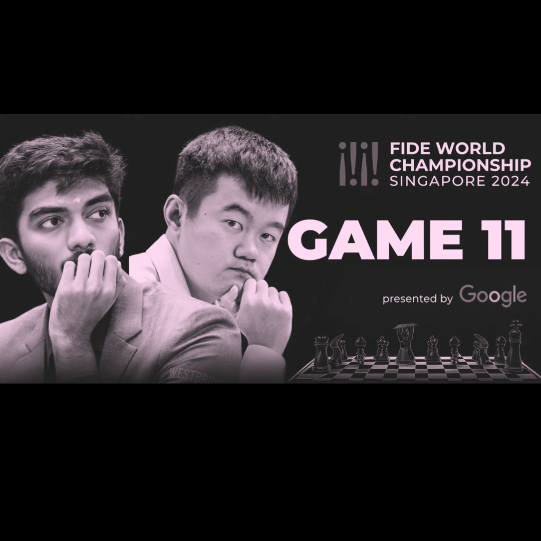 FIDE World Championship - Gukesh ahead following high-risk game 11 wit ...